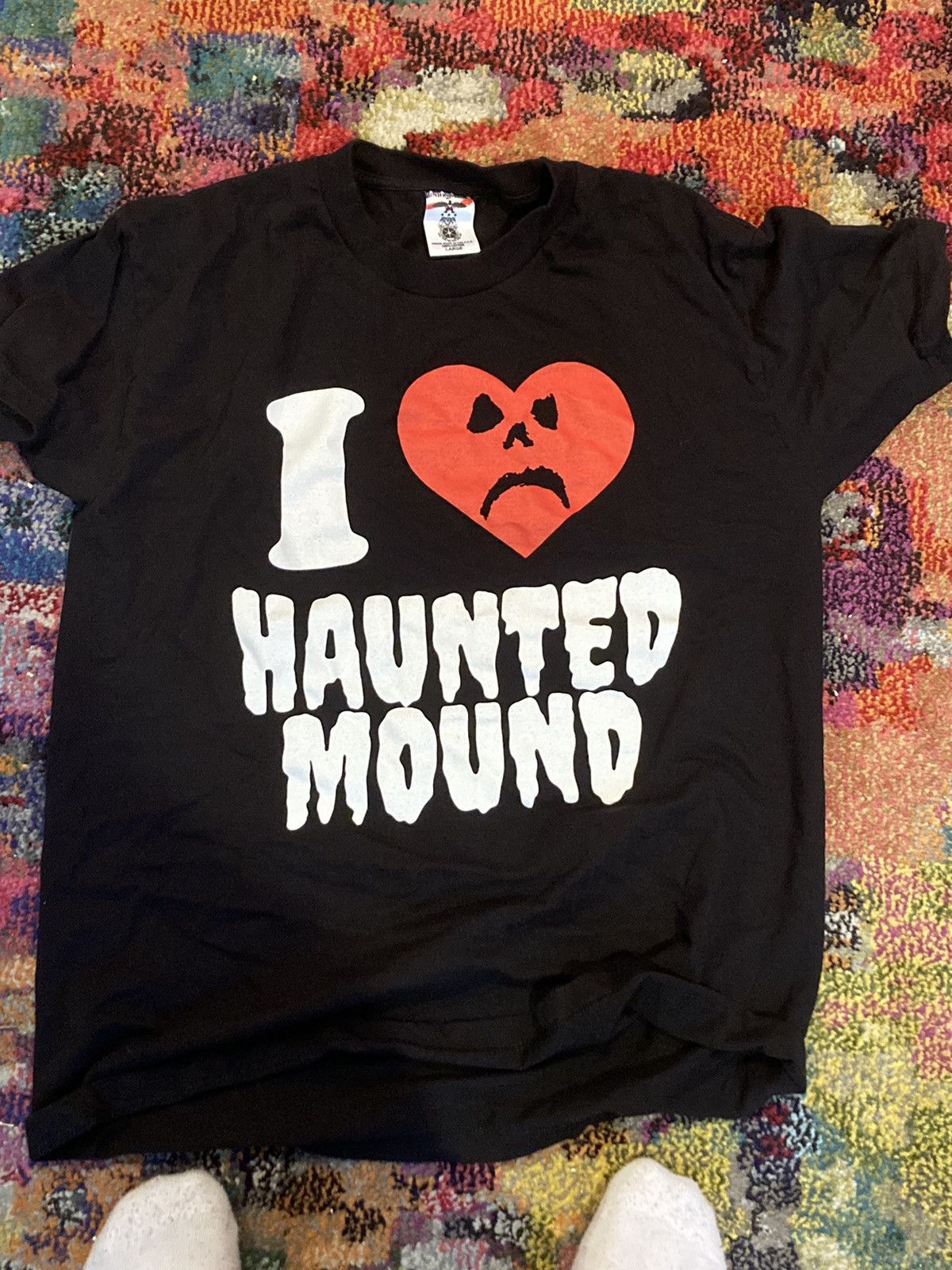 Haunted Mound I love haunted mound shirt semetary merch | Grailed