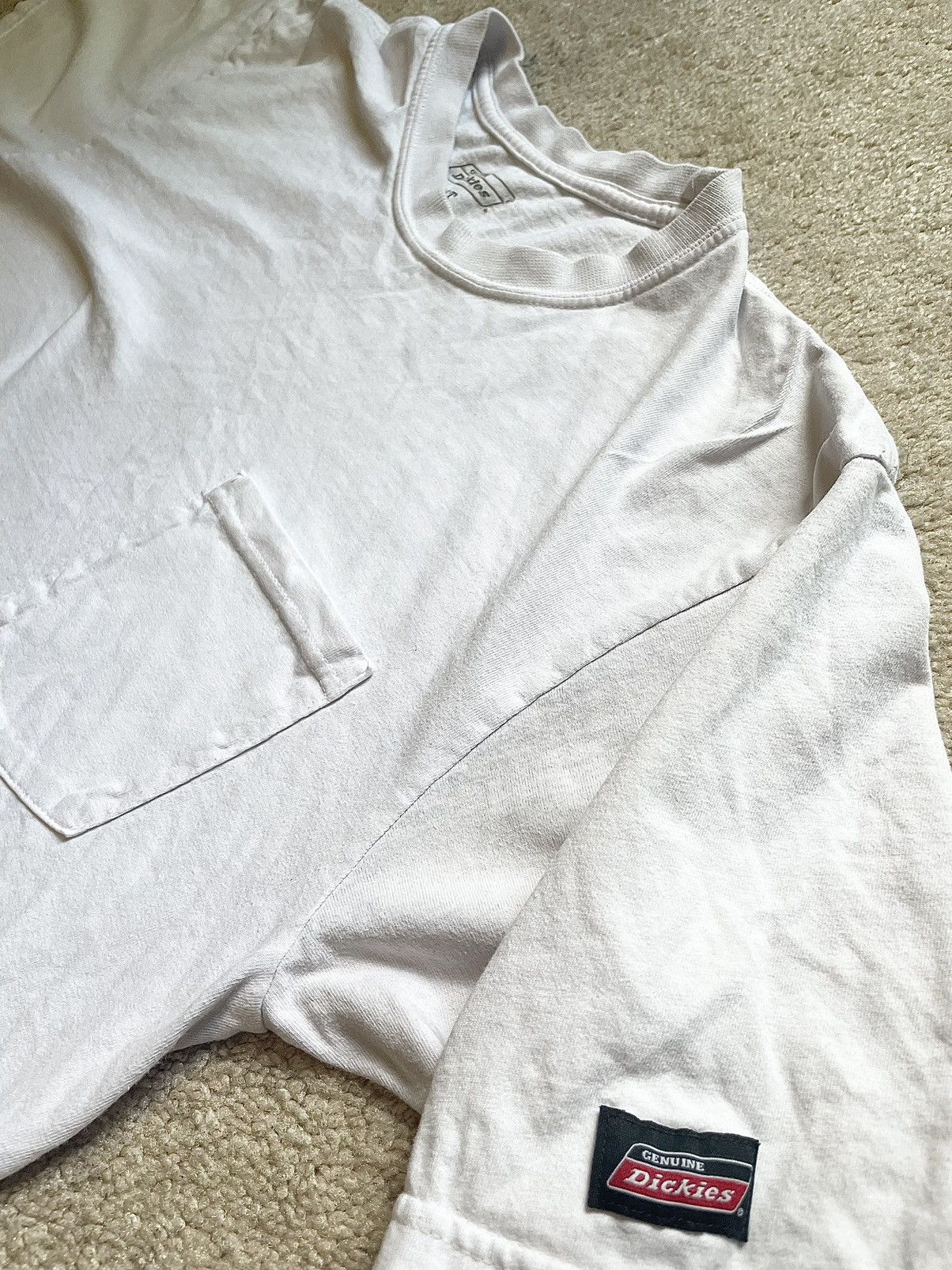 Dickies × Streetwear Dickies Plain White Pocket Tee🔥 | Grailed