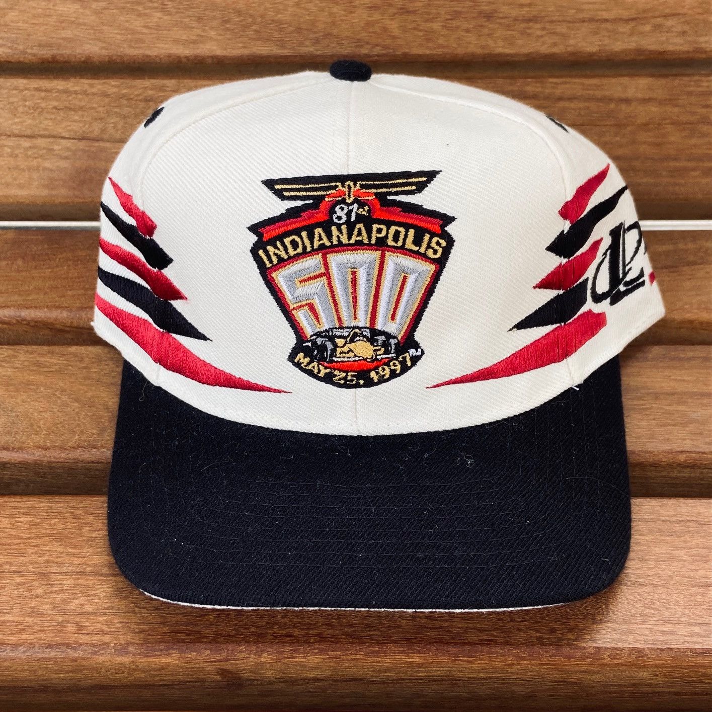 Vintage Vintage Diamond Logo Athletic Indy 500 Racing Nascar Hat | Grailed