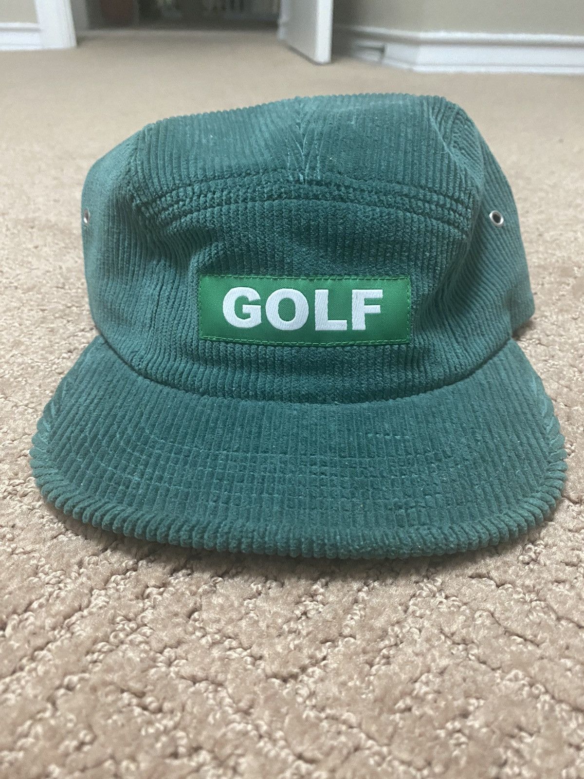 Golf Wang Golf Wang Green Corduroy hat | Grailed