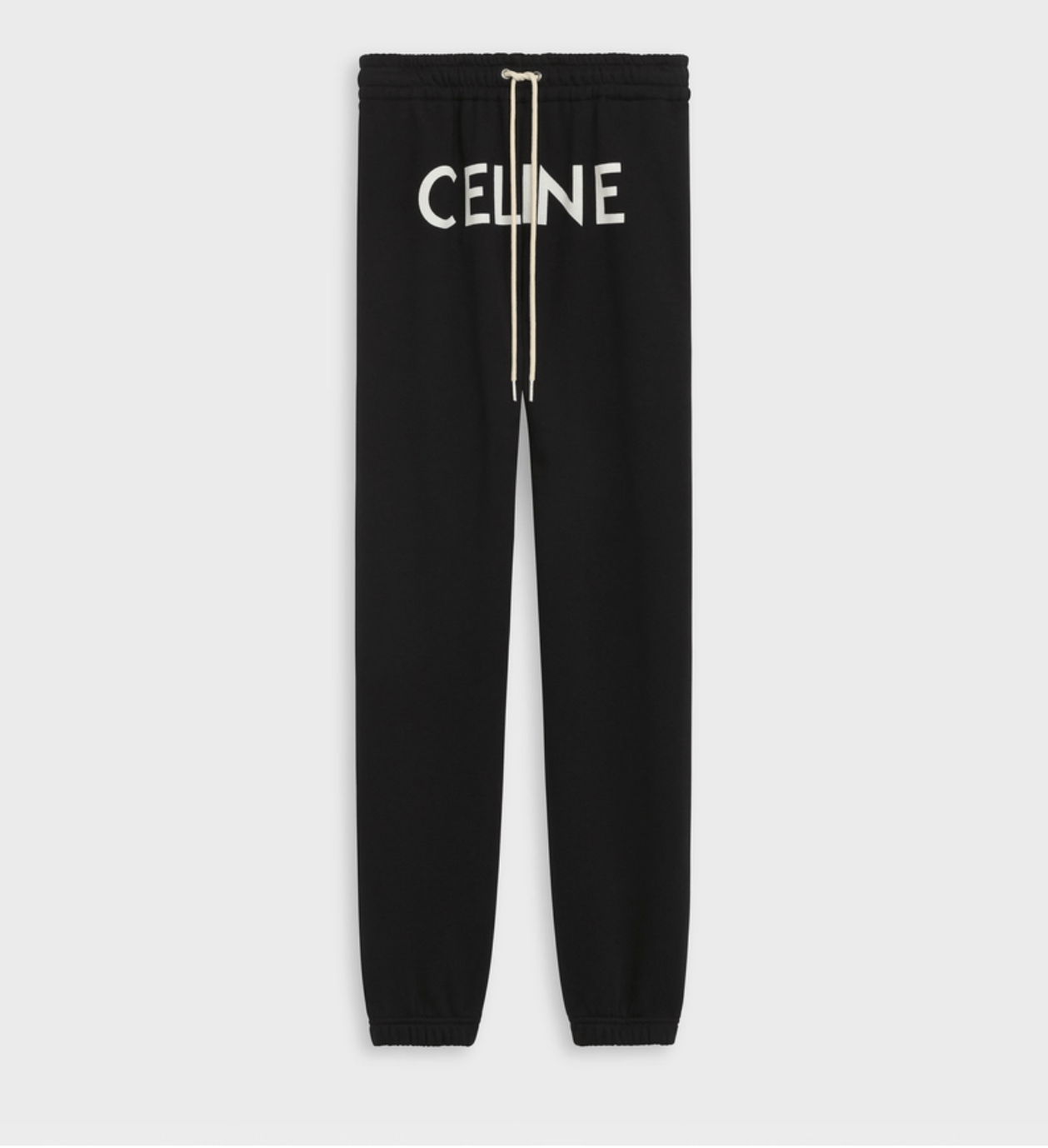 Celine Cotton Logo Joggers | Grailed