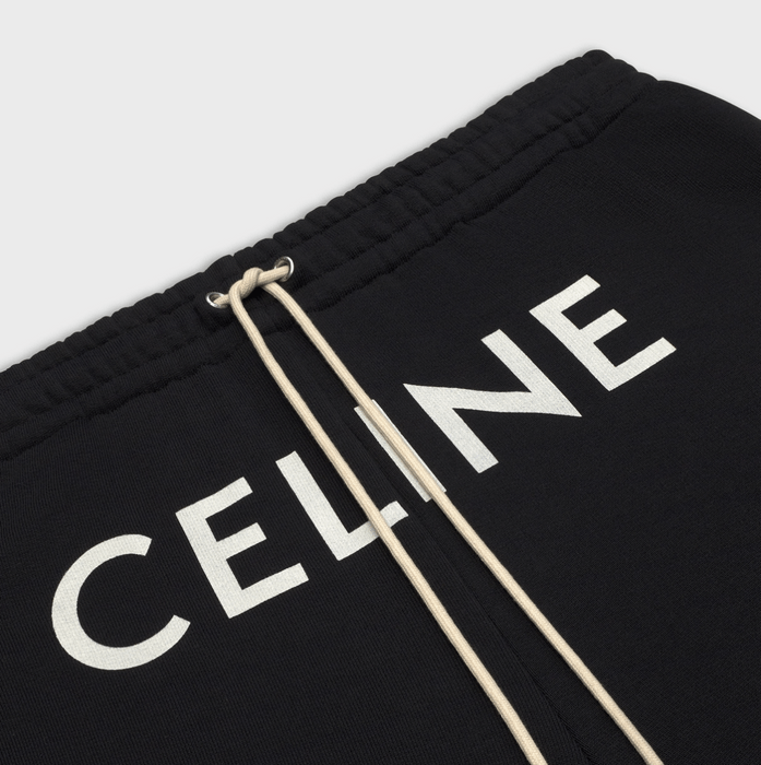 Celine Cotton Logo Joggers | Grailed