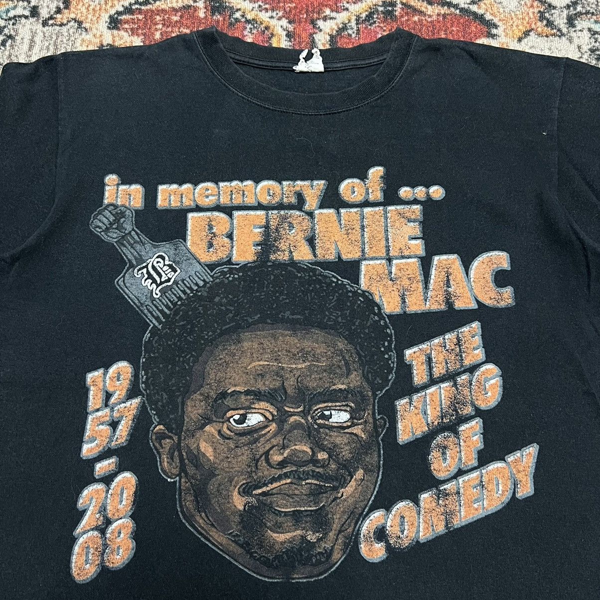 Rap Tees × Vintage Vintage Bernie Mac Memorial Rap Tee | Grailed