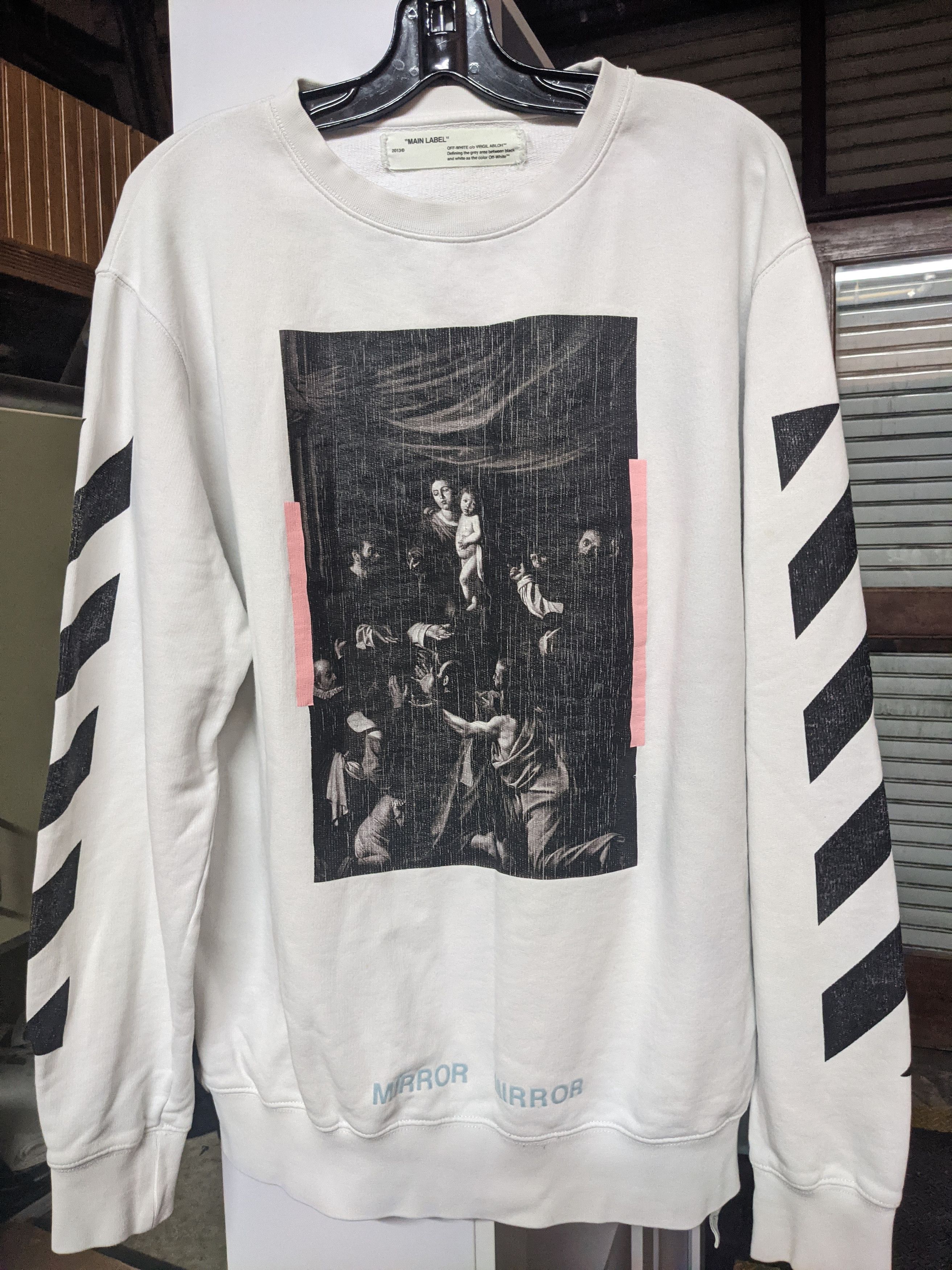 Off-White Off White Mirror Mirror Sweater | Grailed