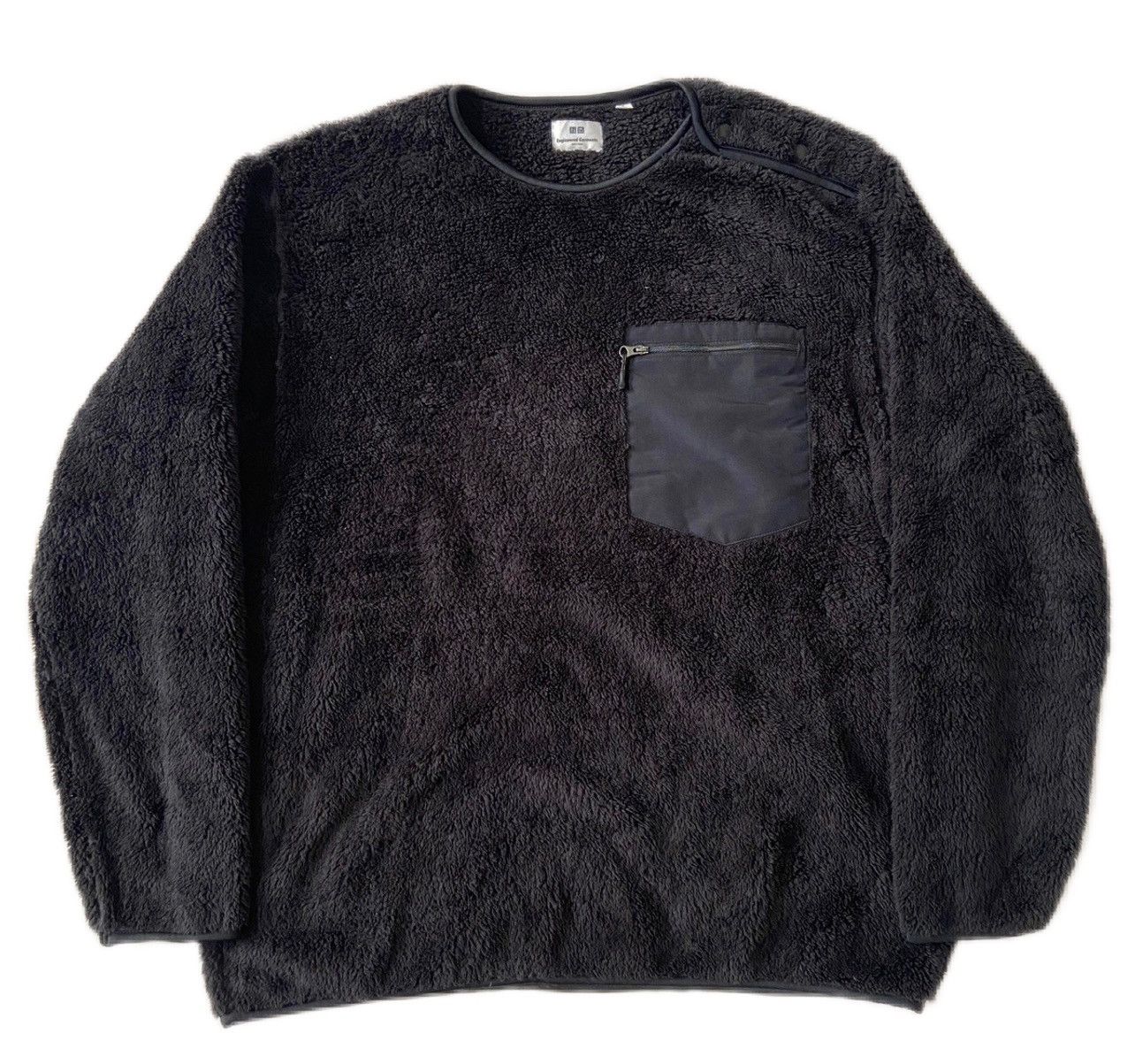 Engineered Garments Engineered Garments Black Fleece Fur Utility ...