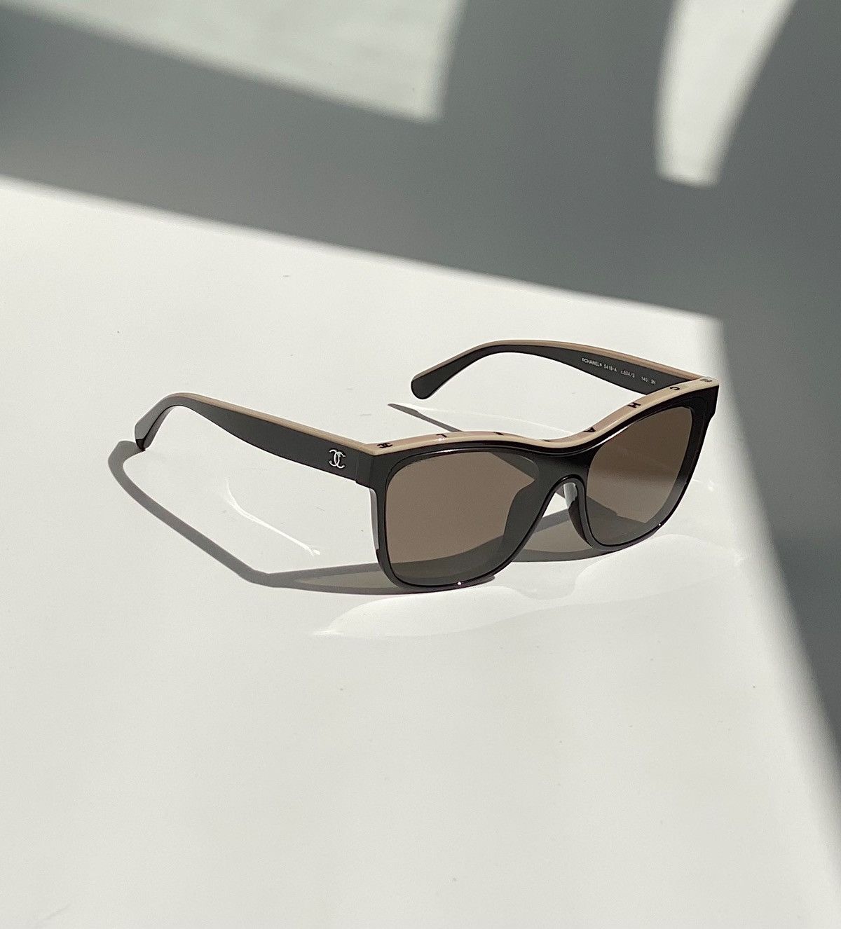 Chanel × Streetwear × Vintage CHANEL Logo Sunglasses 5418-A | Grailed