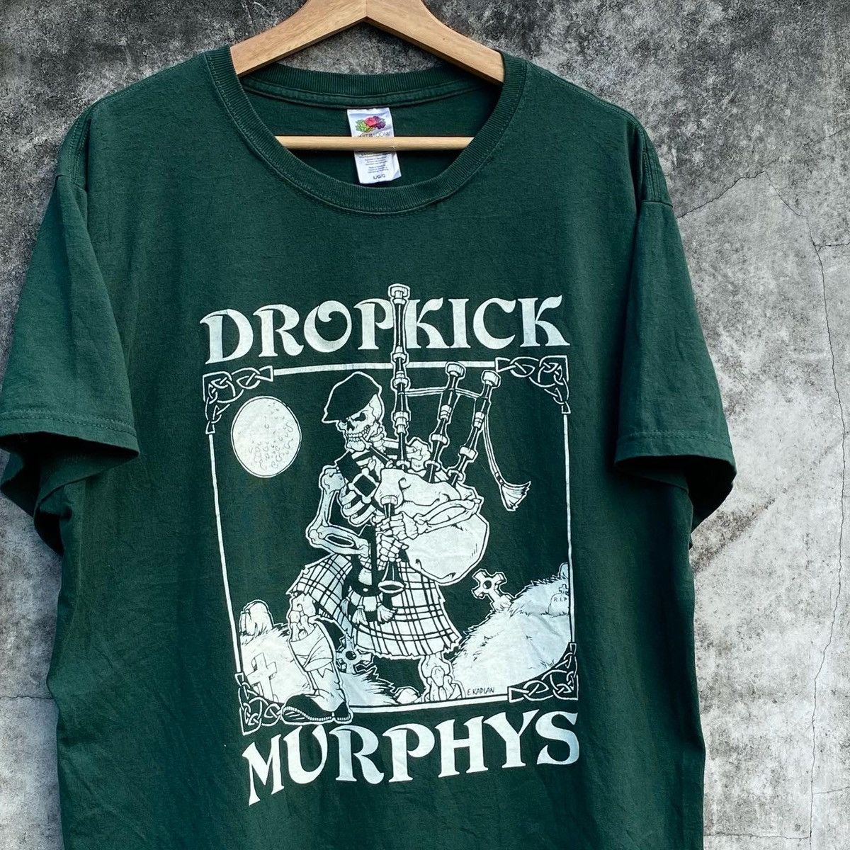 Band Tees × Other × Vintage Vtg.00s Dropkick Murphys - Skeleton Piper ...