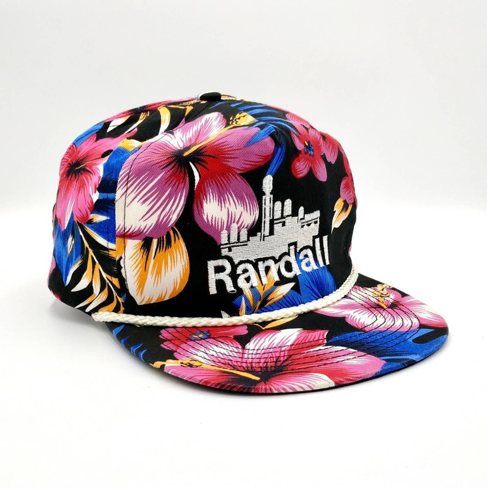 Streetwear × Trucker Hat × Vintage Vintage Randall Hawaiian Floral ...
