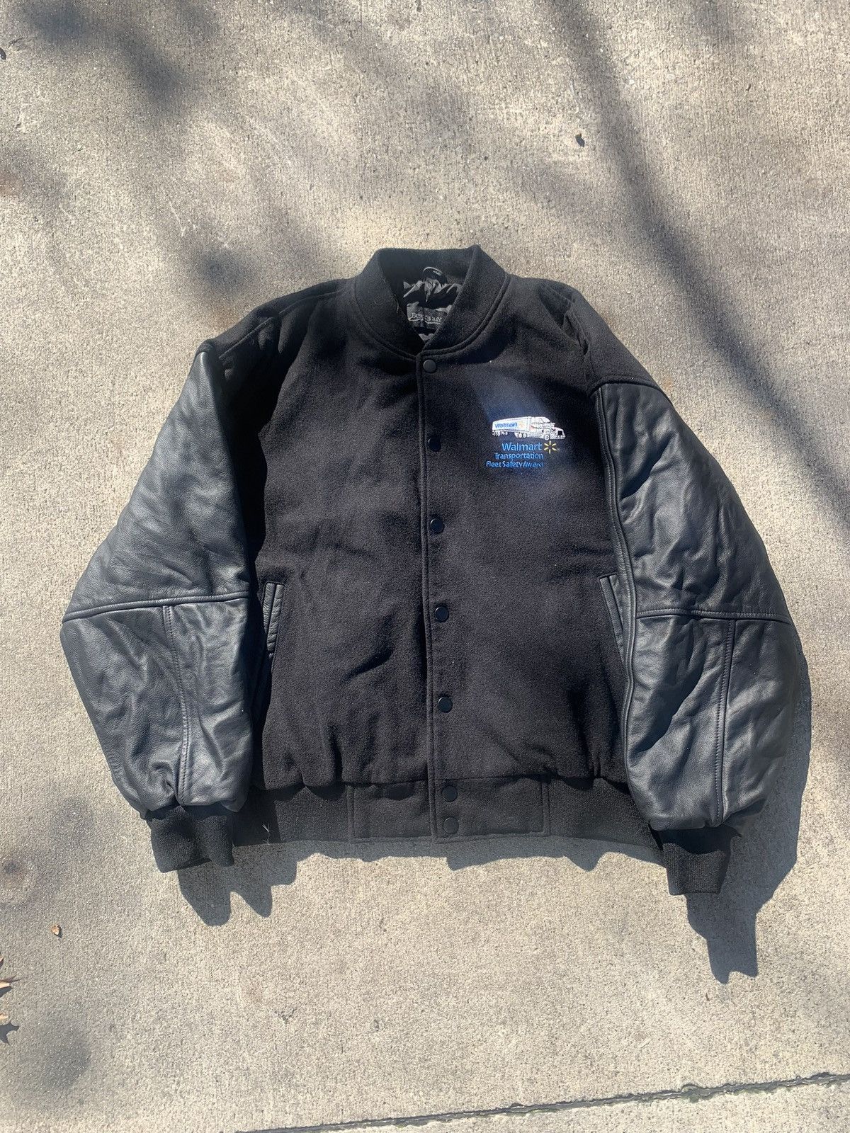 Vintage Vintage Walmart Truck Driver Varsity Jacket | Grailed