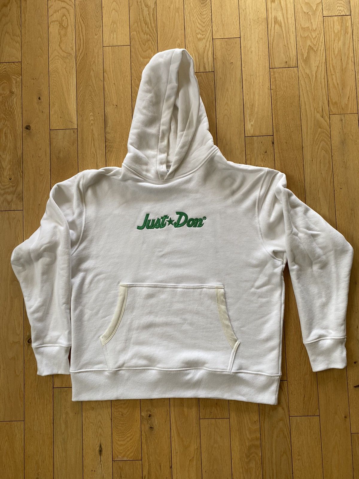 Just Don Just Don logo hoodie | Grailed