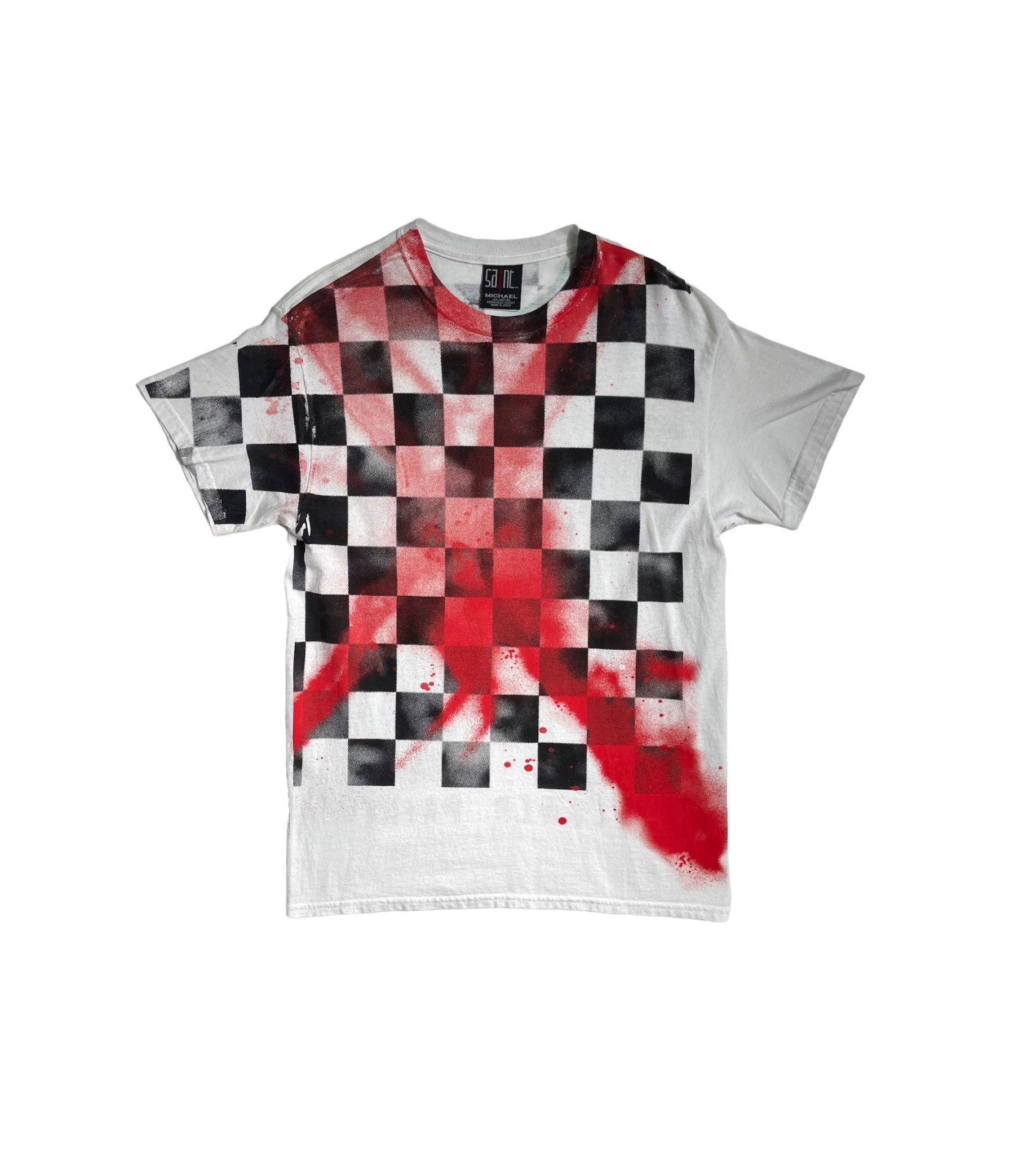Saint Michael Saint Michael Spraypaint T-Shirt | Grailed