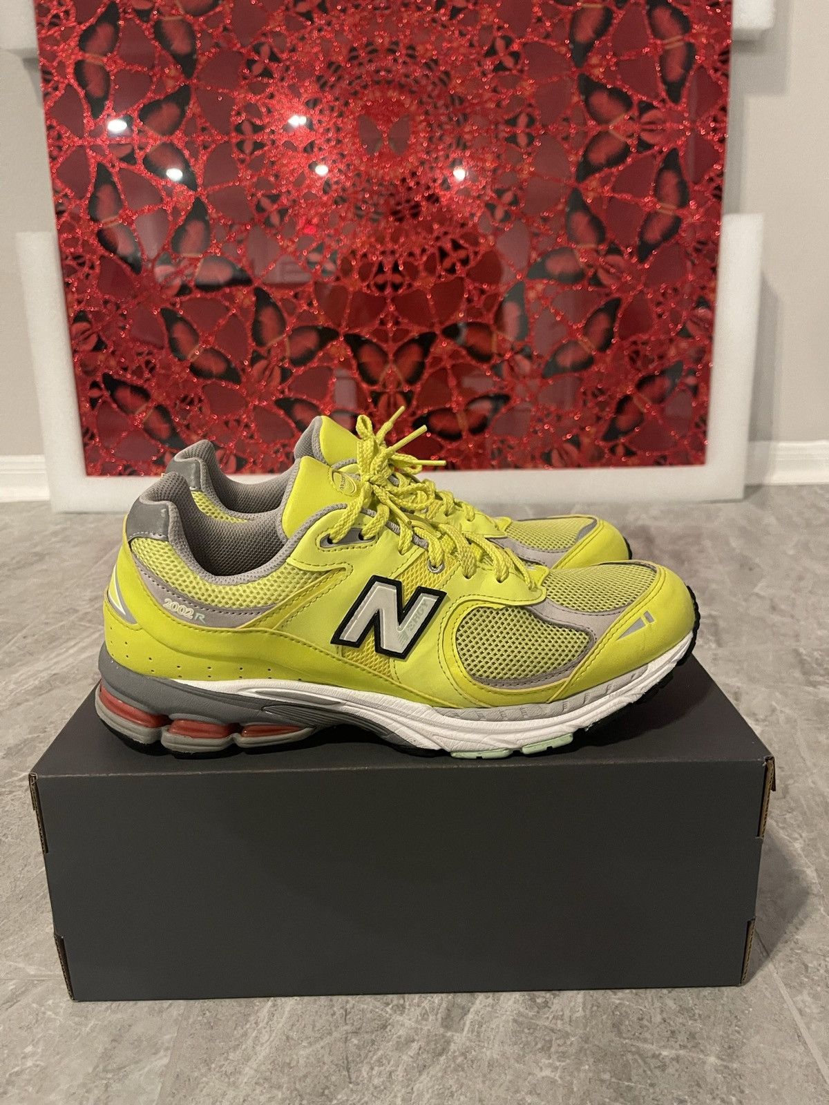 New Balance New Balance 2002r Sulphur Yellow | Grailed
