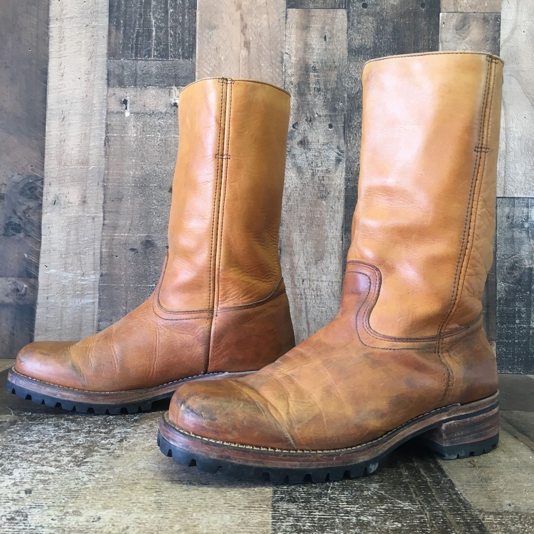 Frye Frye 700 Vibram Sole Square Toe Boots Mens 13 M | Grailed