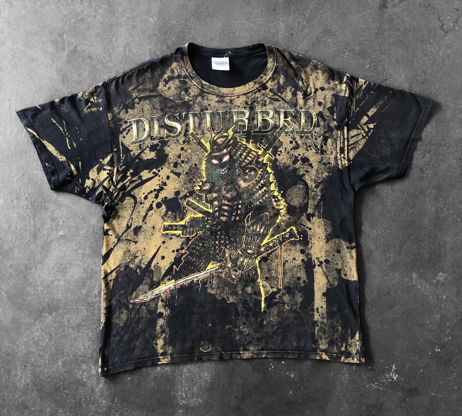 Band Tees × Hanes × Vintage VINTAGE DISTRESSED DISTURBED BAND TEE ...