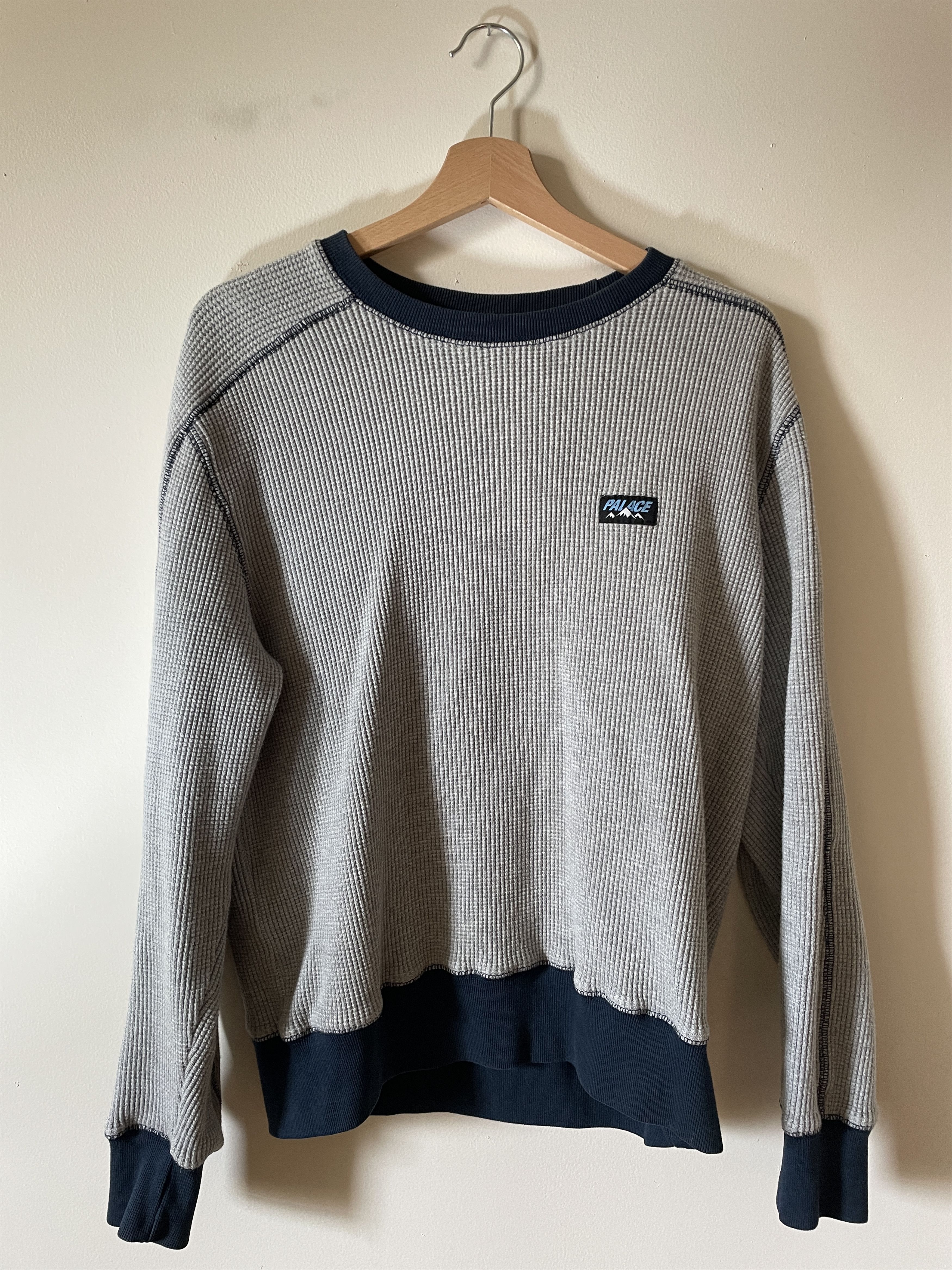 Palace PALACE Waffle On 400G Crewneck | Grailed