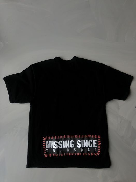 Missing Since Thursday Missing since Thursday patch tee b/w | Grailed