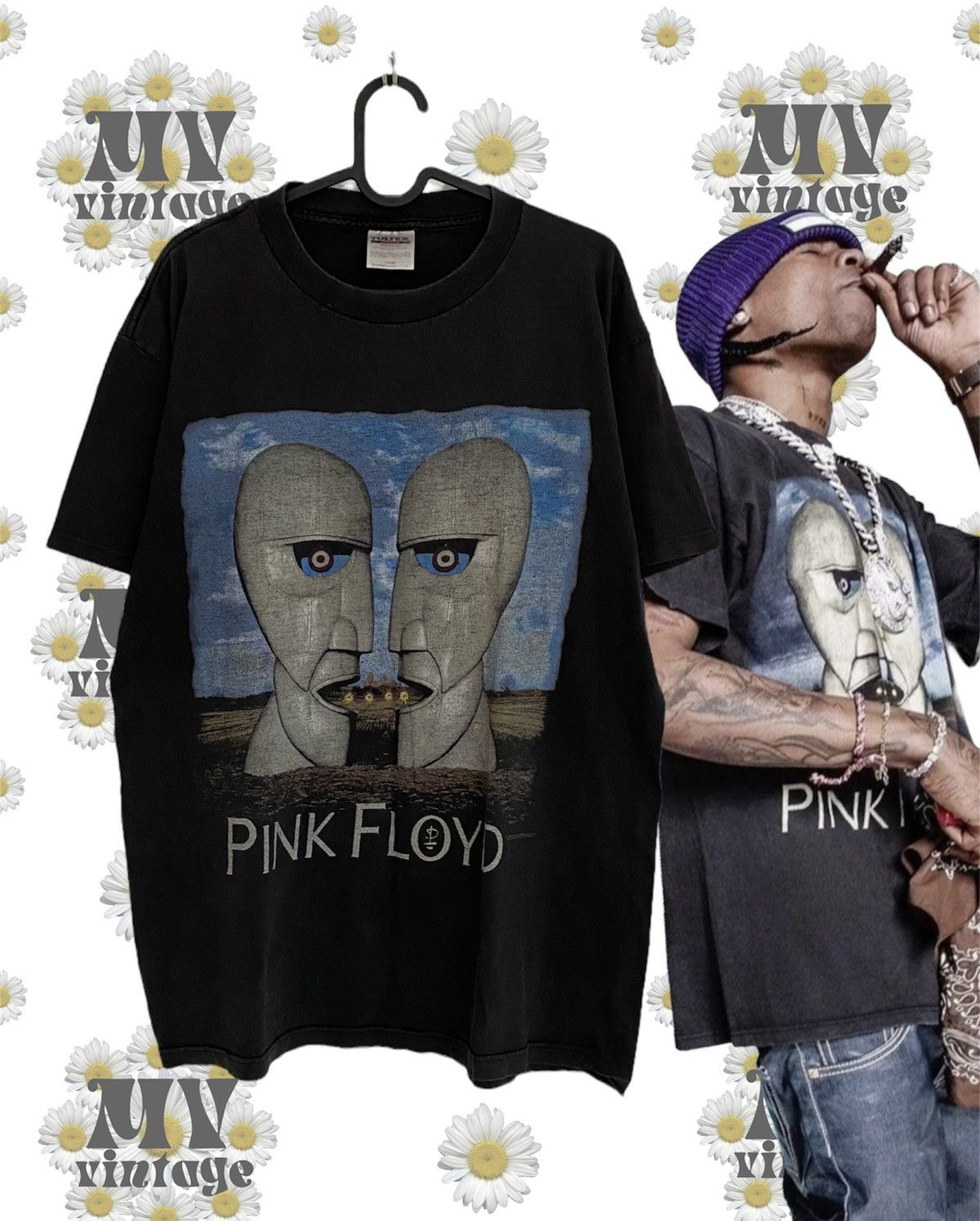 Vintage Pink Floyd 94' Vintage Travis Band Tour Rock Metal America ...