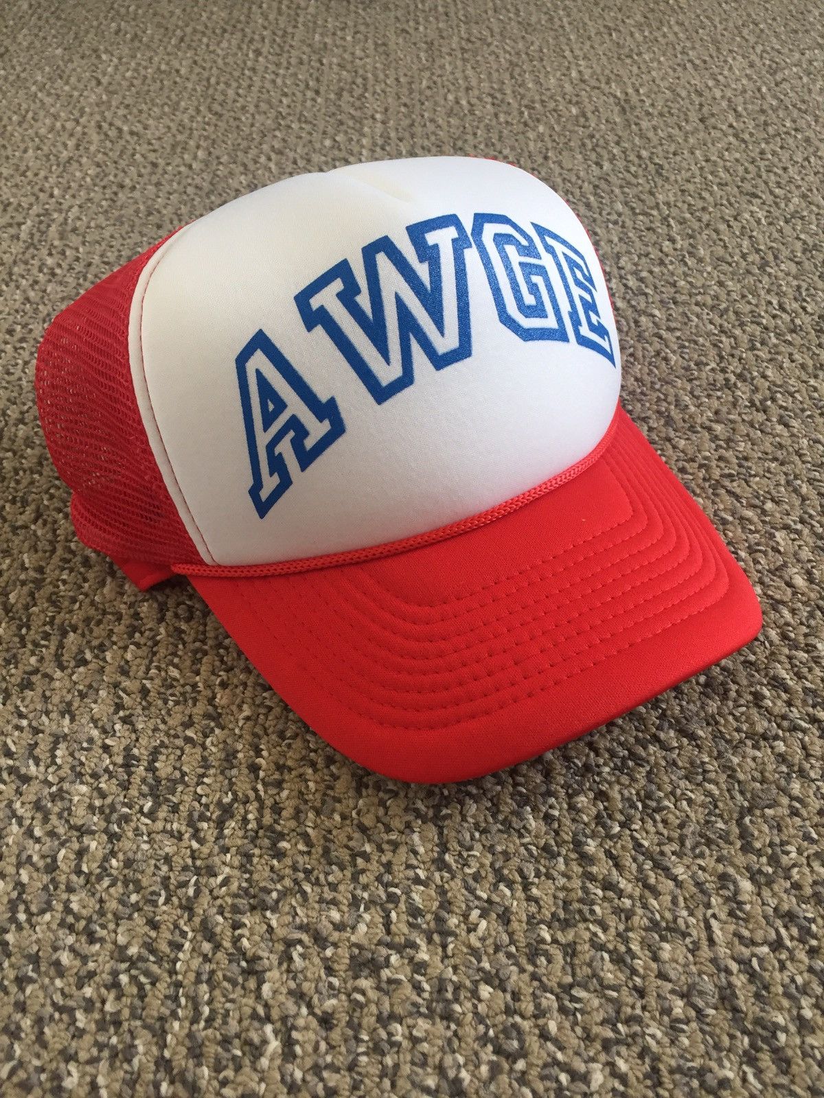 Asap Rocky AWGE Trucker Hat | Grailed