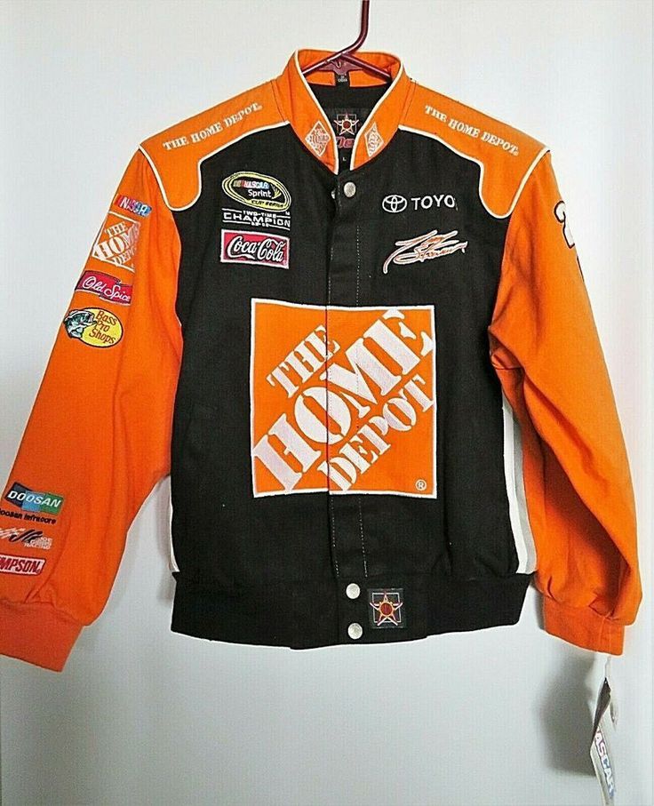 Vintage Tony Stewart Home Depot Racing Jacket | Grailed