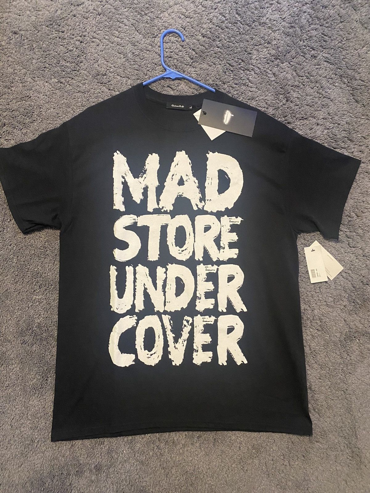 Undercover Undercover Mad Store Black T-shirt | Grailed