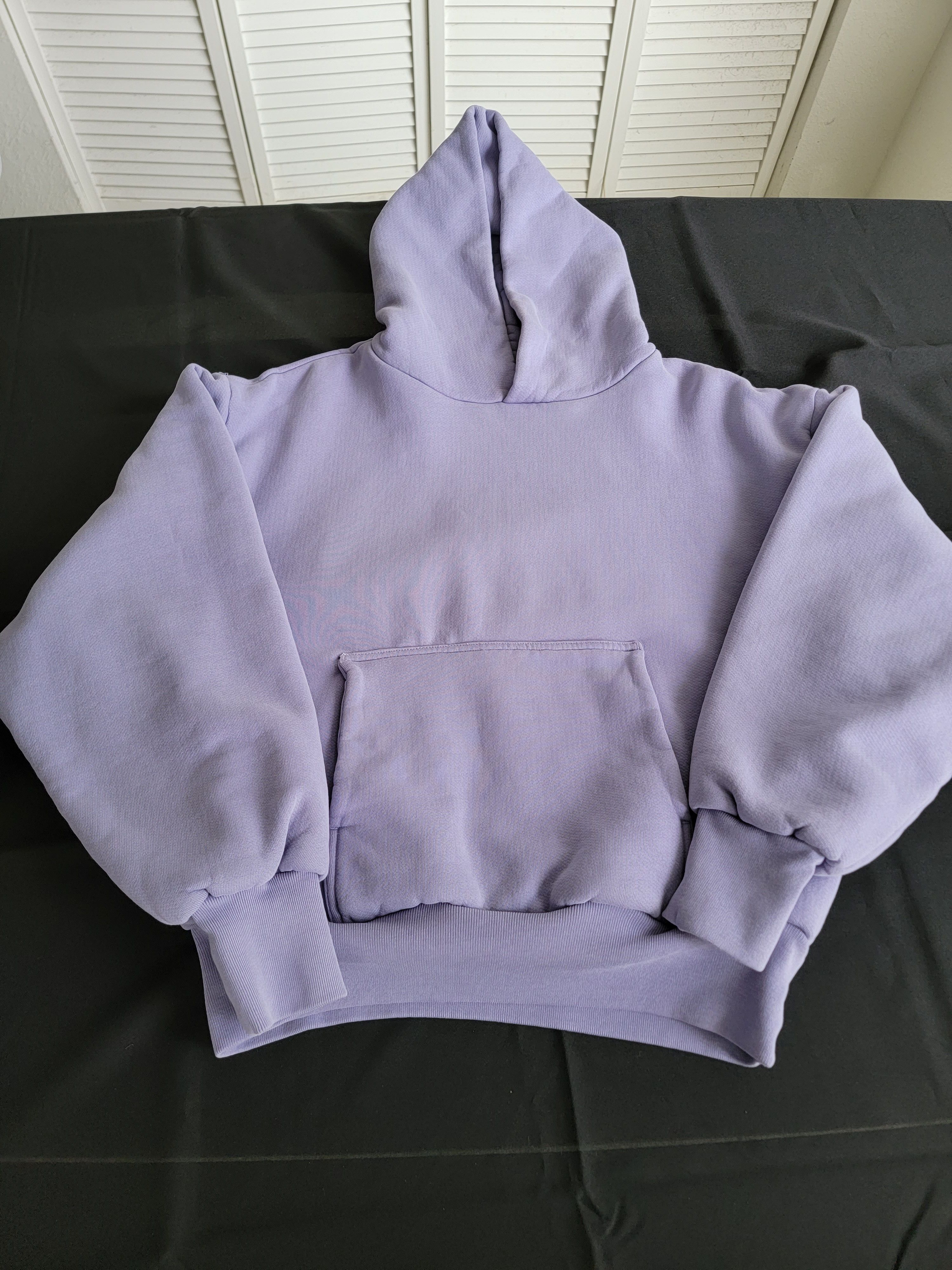 Kanye West Kanye 2020 Vision Double Layer Hoodie (Purple) | Grailed