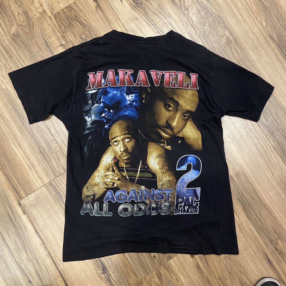 Streetwear × Very Rare × Vintage Vintage 90s Tupac shakur bootleg rap ...