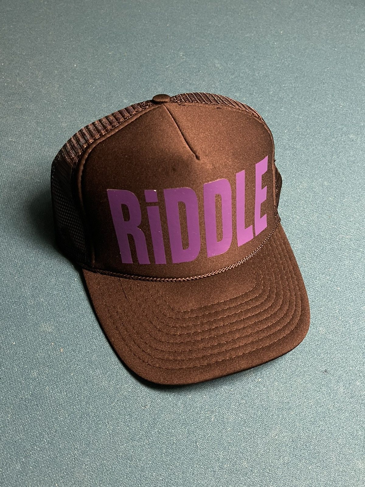 Antony Riddle Antony RiDDLE Black & Purple Hat | Grailed