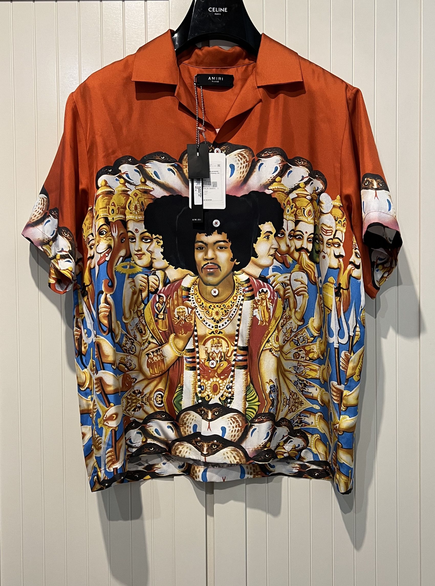 Amiri FINAL DROP / SS'20 Shirt Silk HENDRIX | Grailed