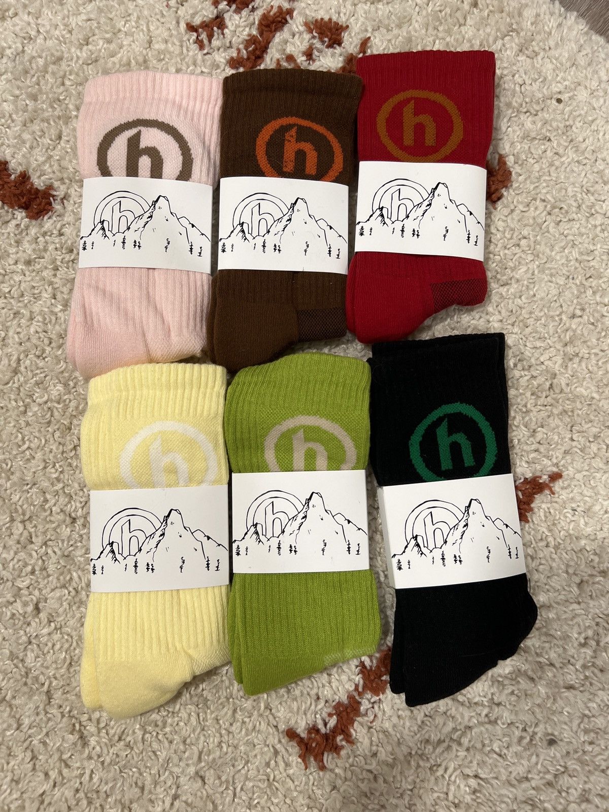 HIDDEN Hidden Socks 6 Pack | Grailed