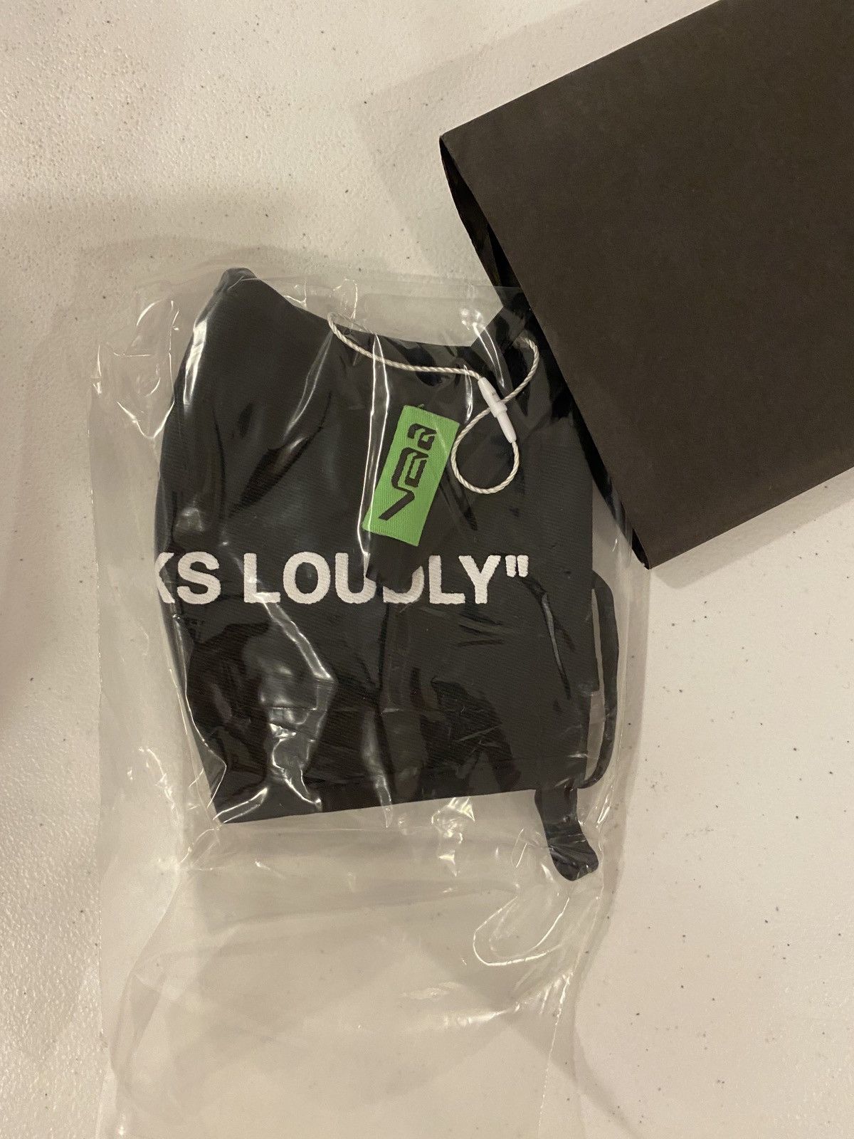 Virgil Abloh Virgil Abloh Mask BLACK Rare Still Speaks Loudly | Grailed