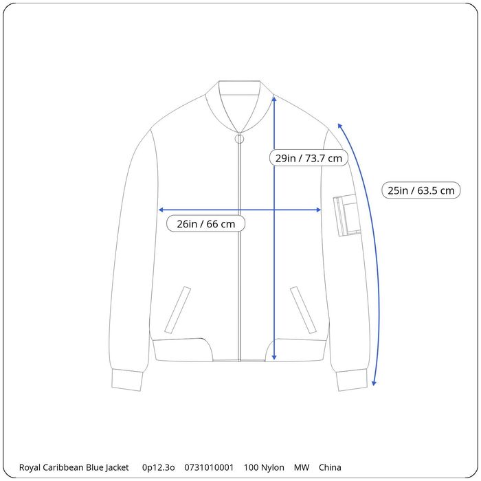 Other Royal Caribbean Cruiseline Lightweight Windbreaker Jacket L | Grailed