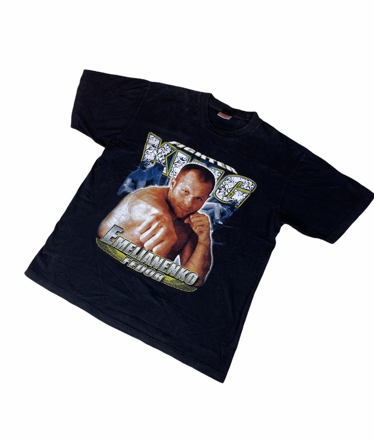 Vintage × Wwe Vintage Fedor Emelianenko MMA Rusian Fighter Tees | Grailed