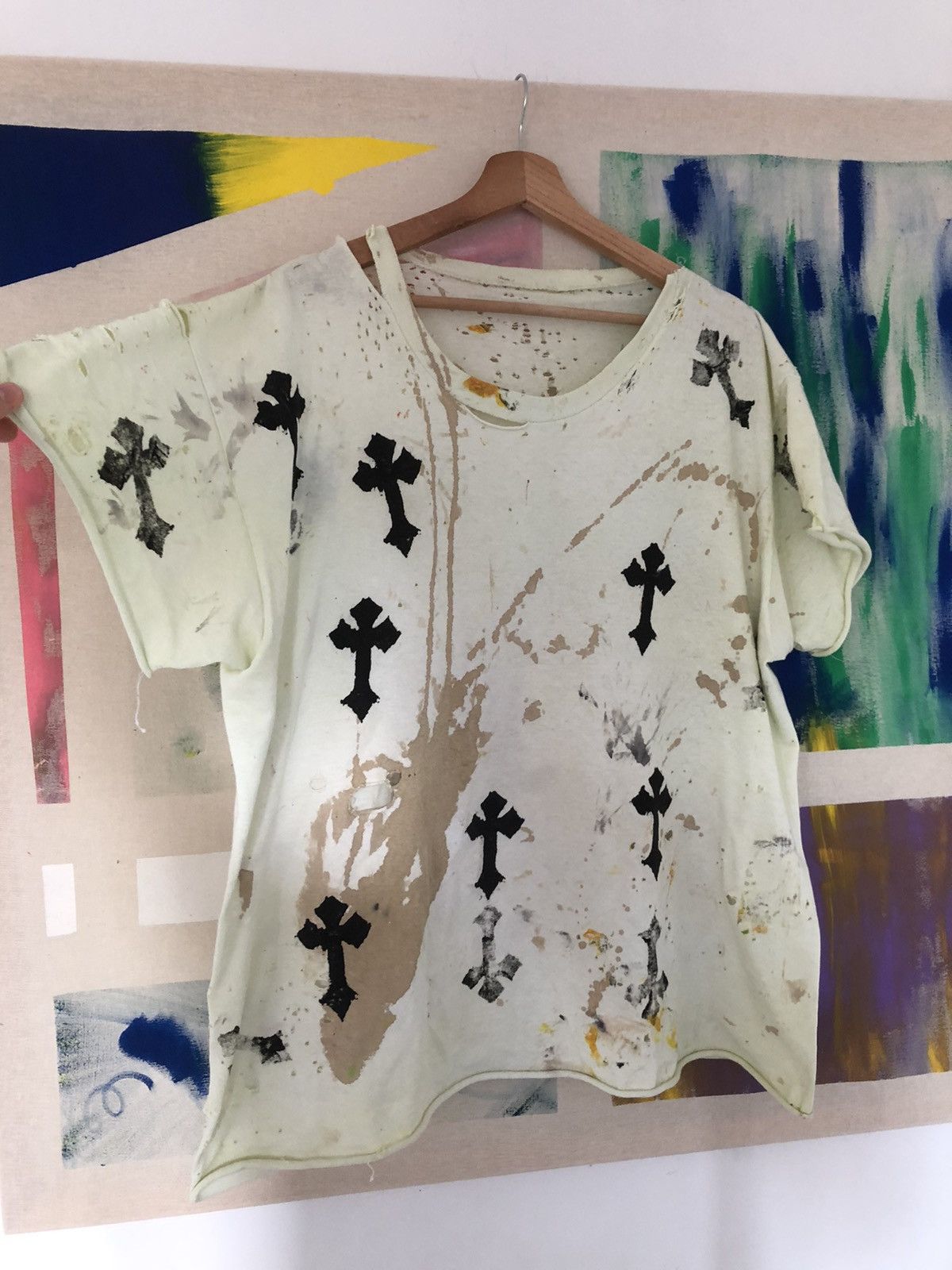 Vintage Vintage 90s Destroyed Thrashed SICK CROSS | Grailed