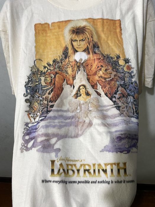 Vintage Vintage Labyrinth T-shirt | Grailed