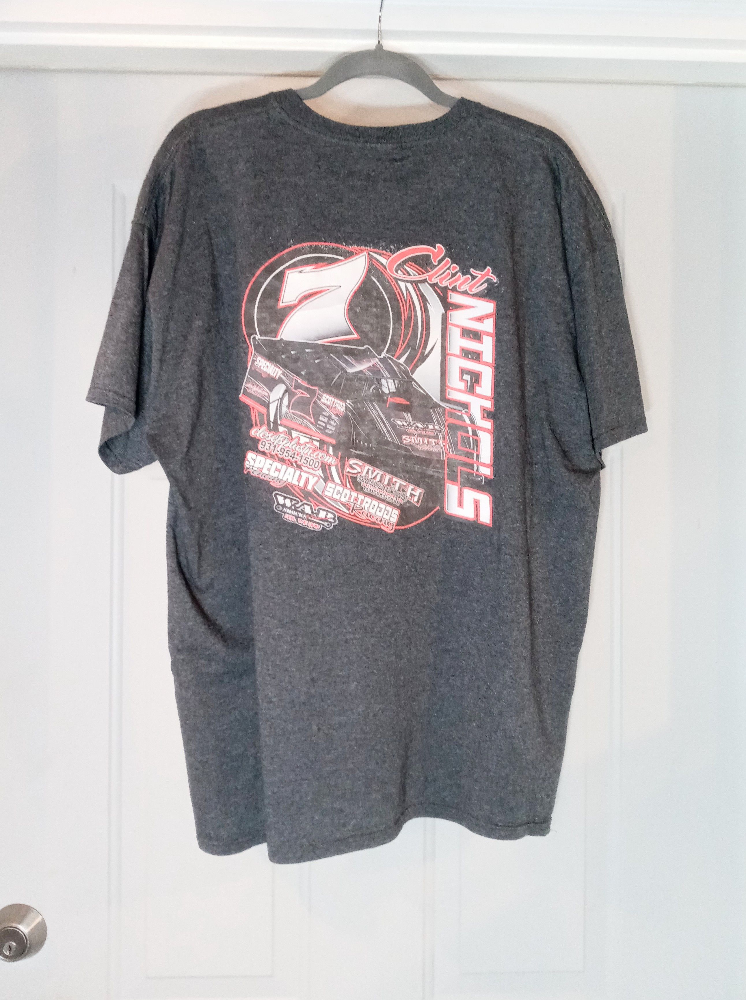 NASCAR × Streetwear Clint Nichols Nascar Racing Graphic Tee | Grailed