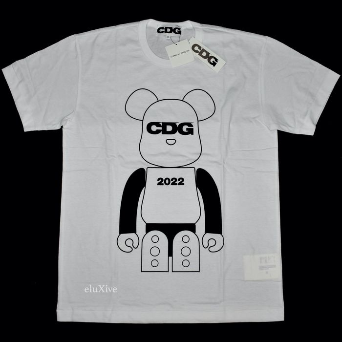 Comme des Garcons Comme des Garcons Medicom CDG Bearbrick Logo T-Shirt ...