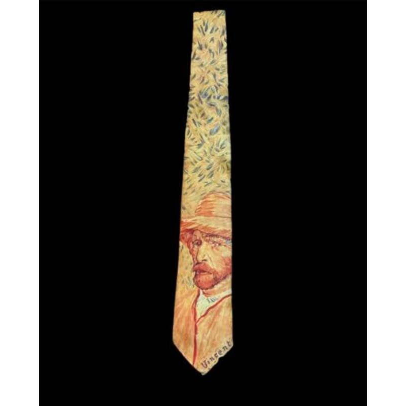 Ralph Marlin Vintage Ralph Marlin Van Gogh Self Portrait Tie | Grailed