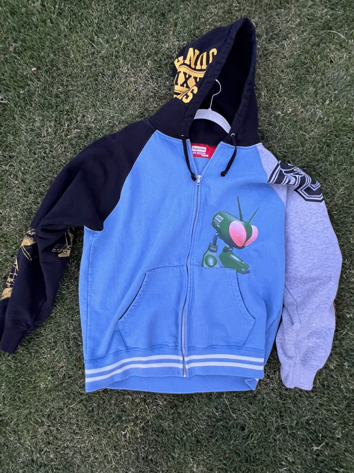 Supreme Supreme JUNYA WATANABE CDG MAN Zip Up Hooded Sweatshirt | Grailed