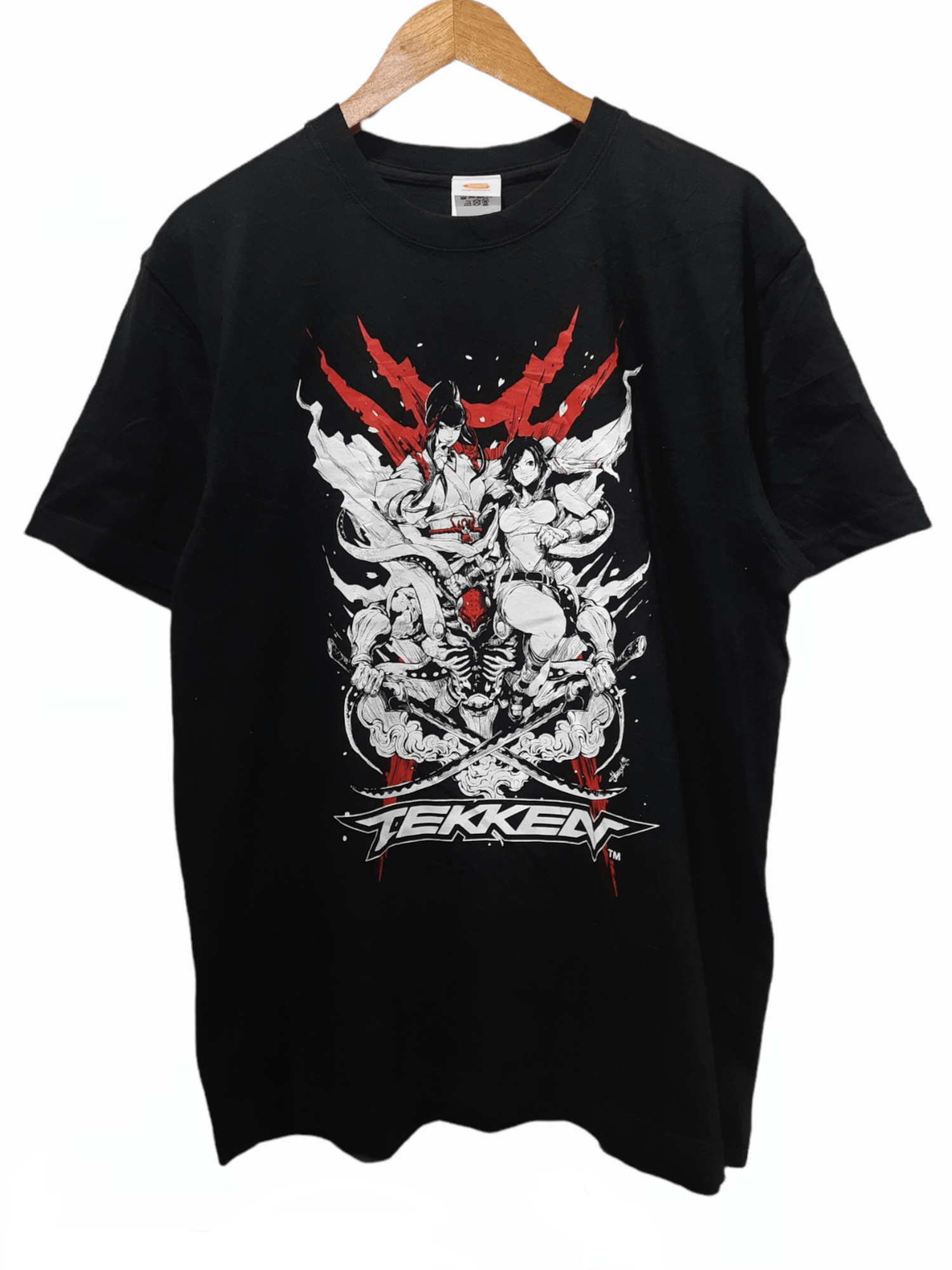 Japanese Brand × Movie × Playstation Tekken tee Game Anime Devil Jin ...