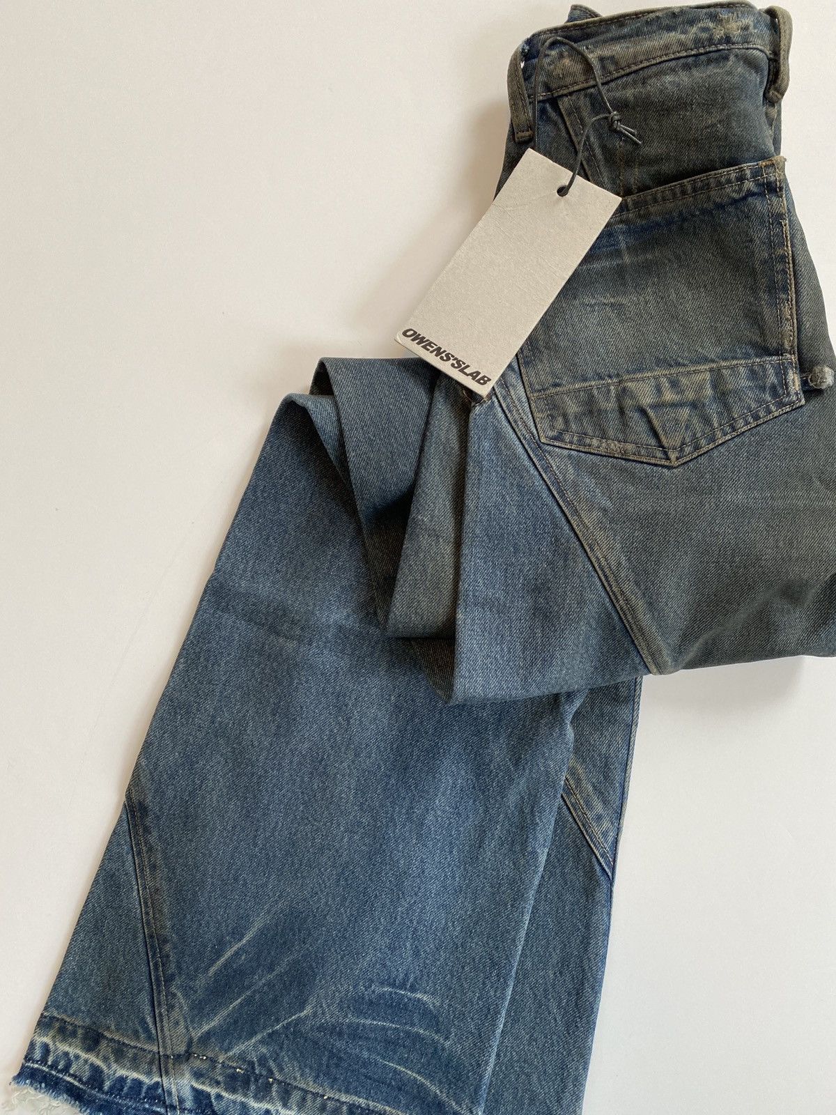 Rick Owens Rick Owens Slab Spiral Denim Grailed 0211