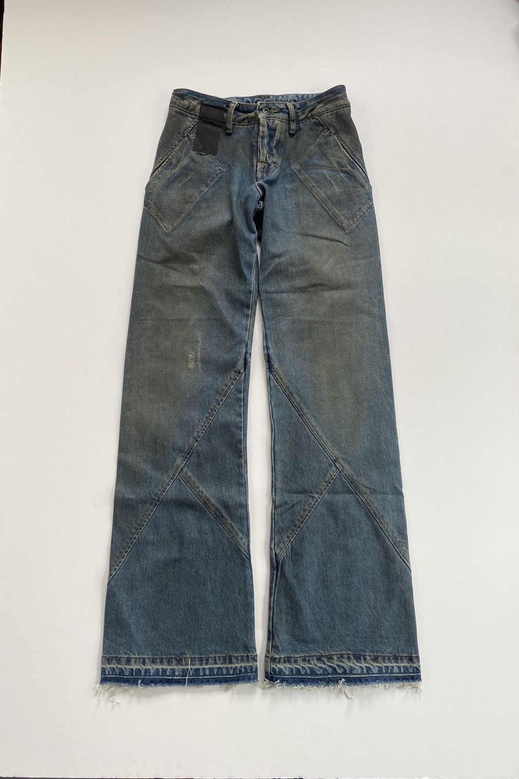 Rick Owens Rick Owens SLAB Spiral Denim | Grailed