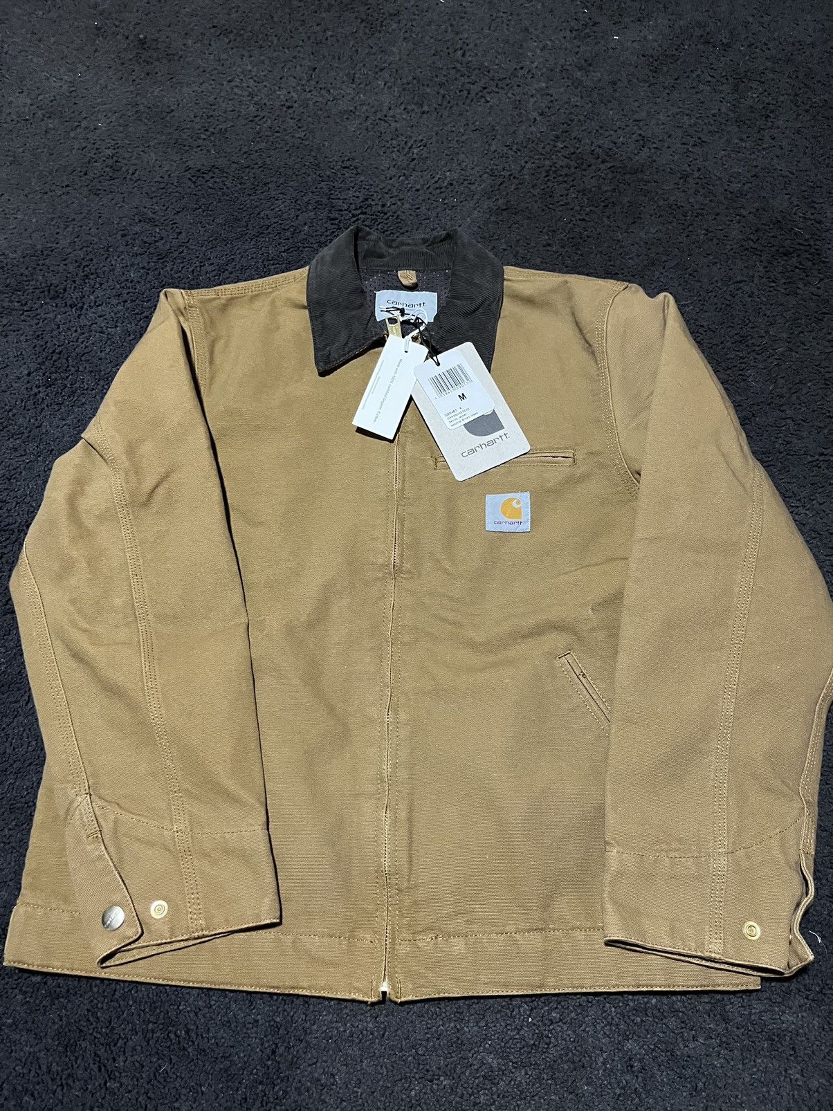 Carhartt Wip Carhartt WIP Brown Detroit Work Jacket Michigan Coat Tan ...