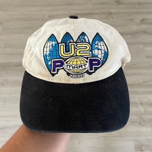 Vintage VINTAGE U2 POPMART 1997 TOUR HAT | Grailed