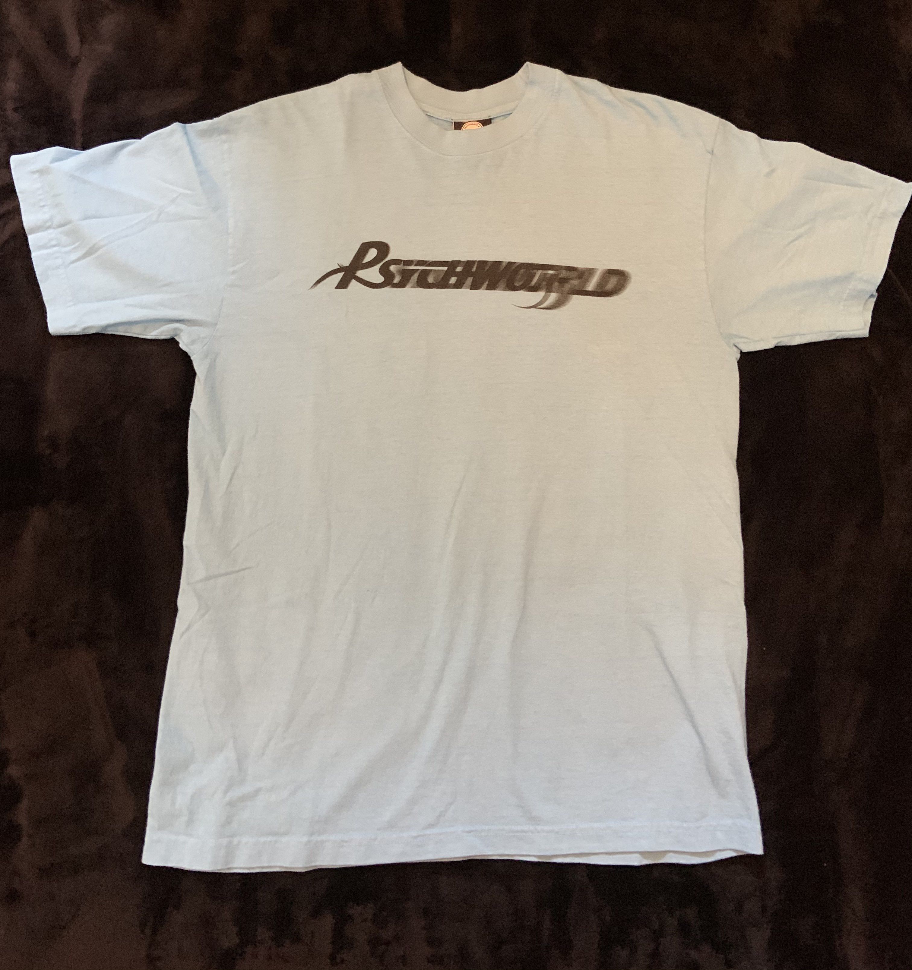 Psychworld Psychworld Motion Logo Blue Tee | Grailed