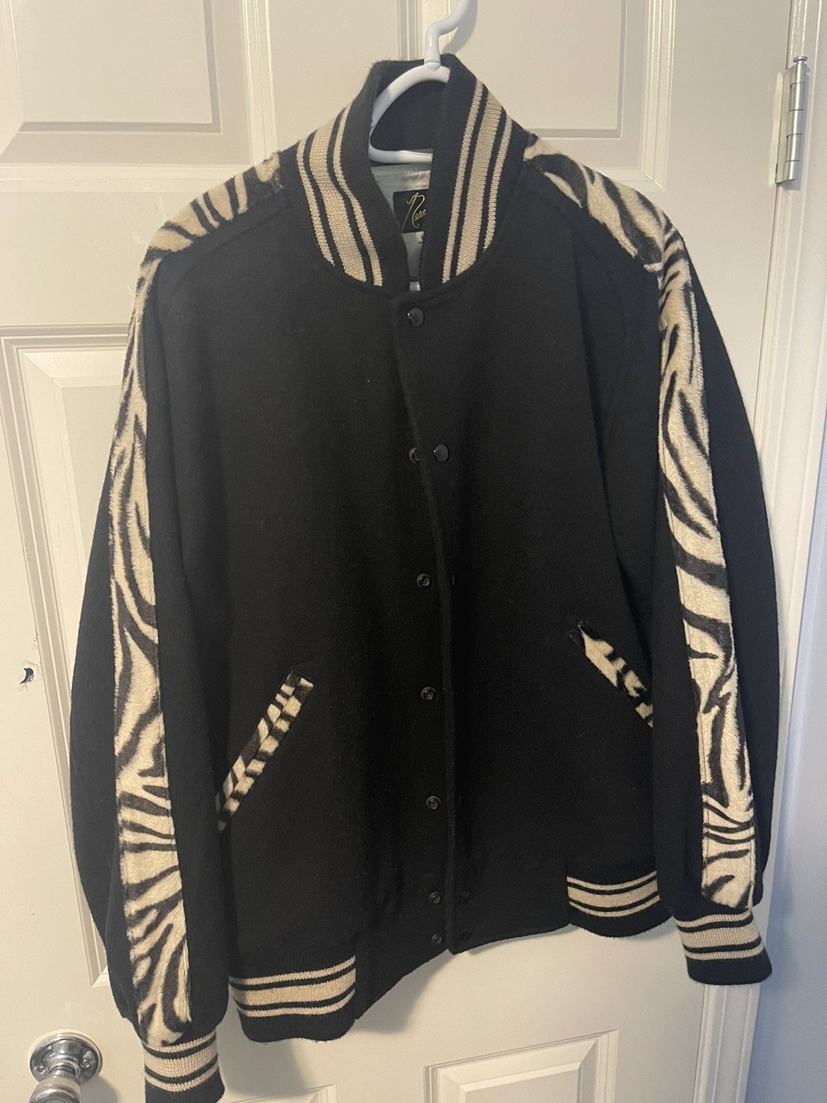 Needles Needles Award Jacket Varsity Jacket perfect condition | Grailed