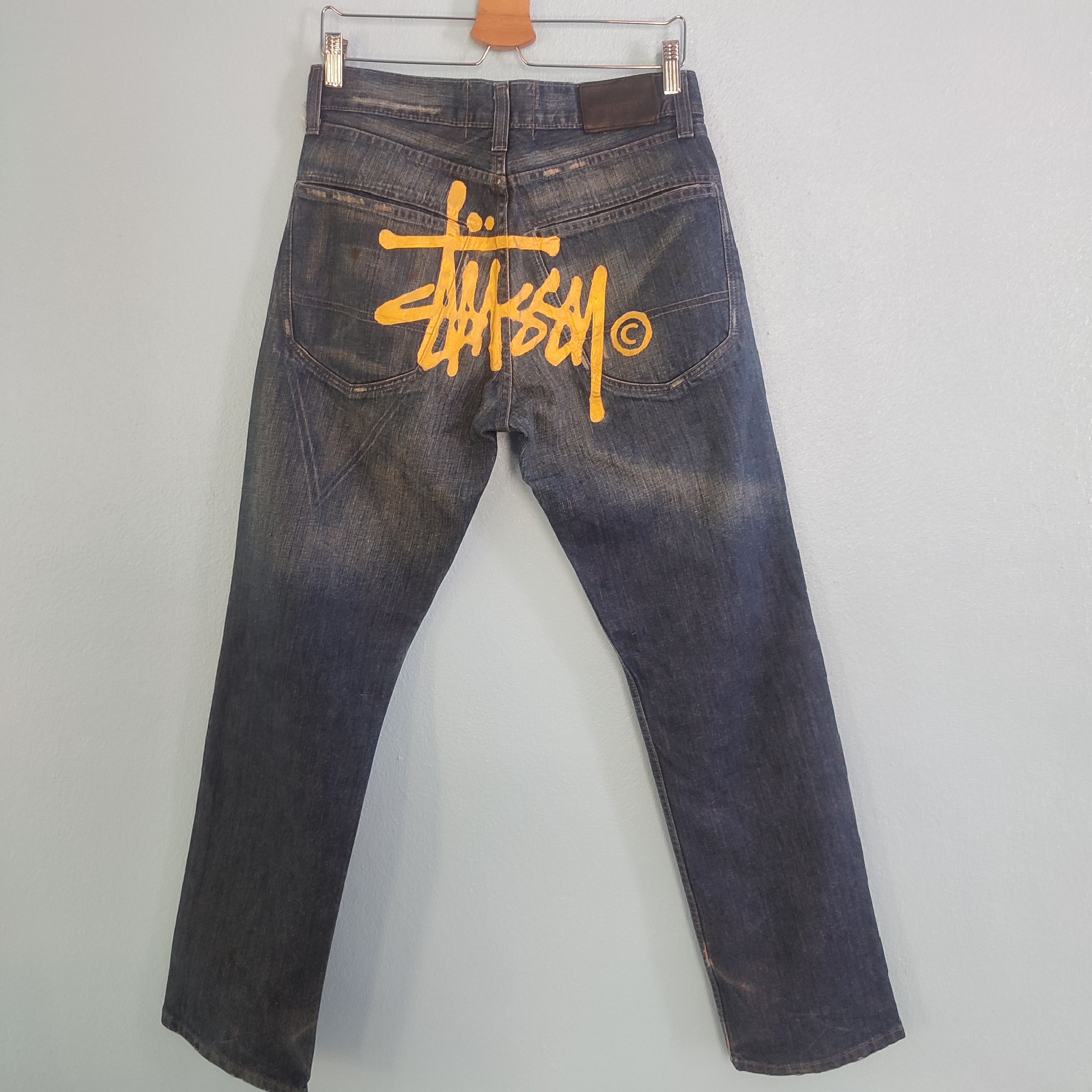 Streetwear × Stussy × Vintage Vintage STUSSY Streetwear Style Custom ...