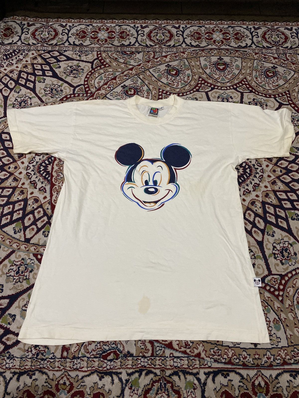 Disney × Mickey Mouse Vintage Mickey Mouse Distressed Disney T Shirt ...