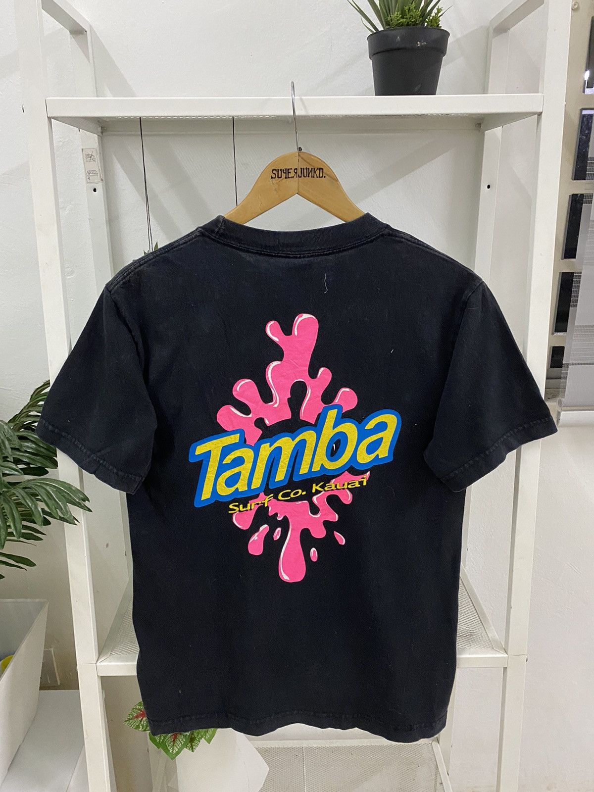 Vintage Vtg 90s TAMBA Surf Co. kauai nice Art Print t shirt | Grailed