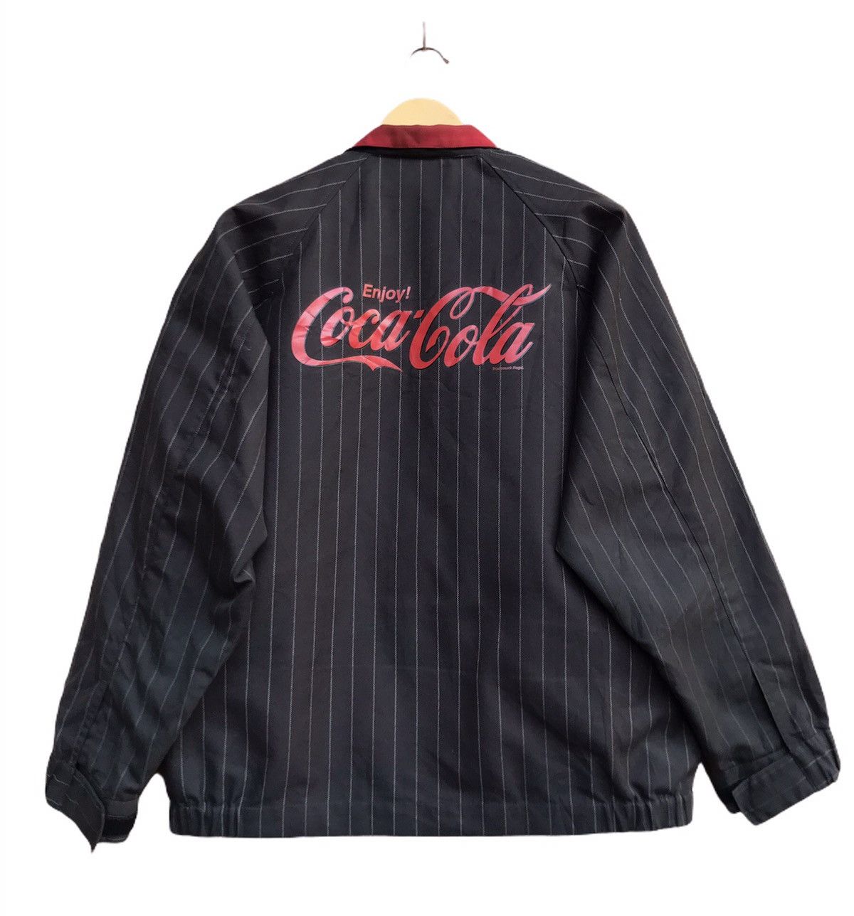Vintage Vintage Coca Cola Stripes Jacket | Grailed