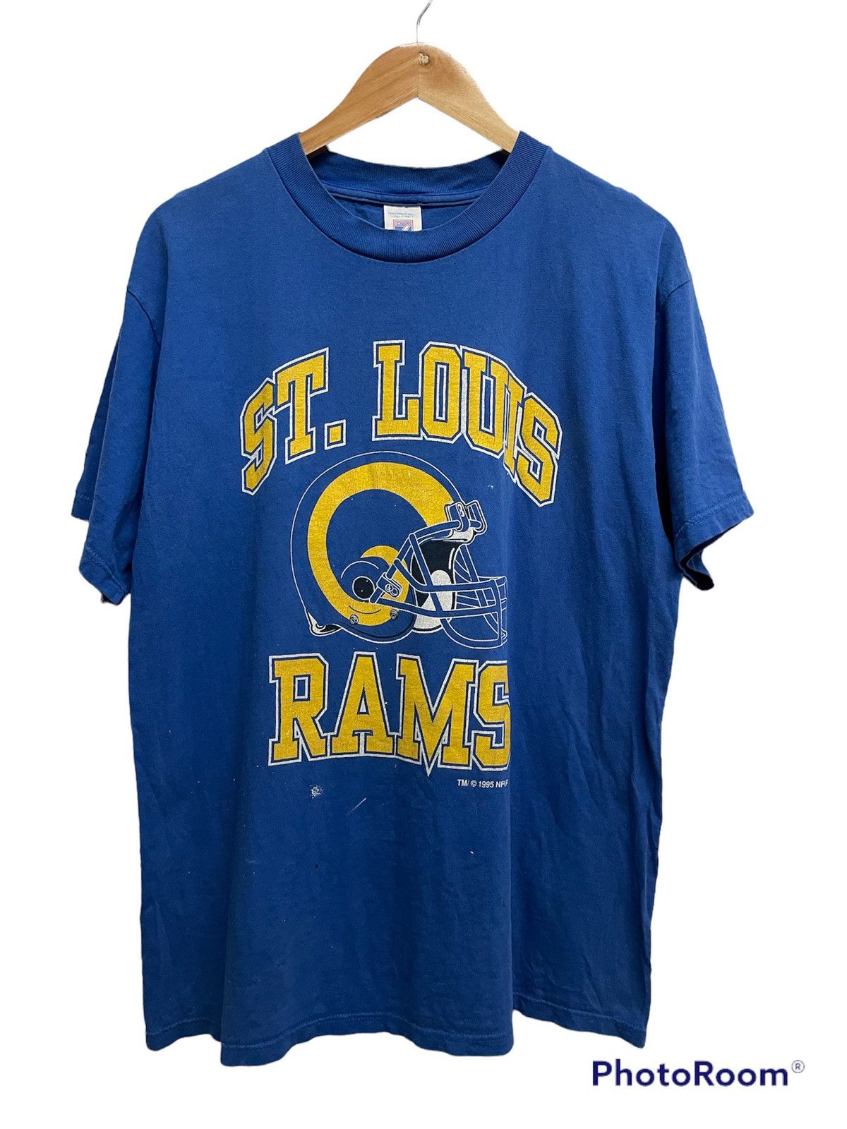 Vintage Logo 7 St. Louis Rams T shirt | Grailed